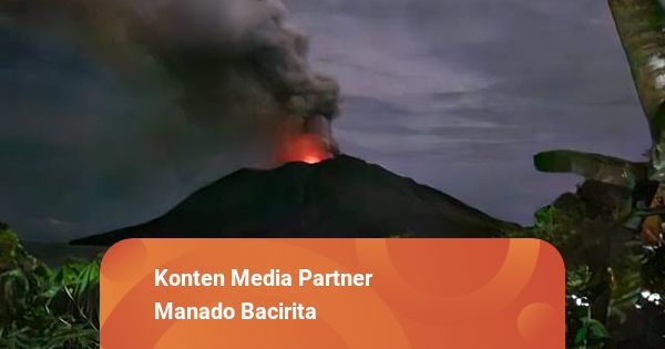 Gunung Api Ruang di Kabupaten Sitaro Alami Erupsi, Terjadi Ratusan Kali ... Gunung Api Ruang di Kabupaten Sitaro Alami Erupsi, Terjadi Ratusan Kali ...